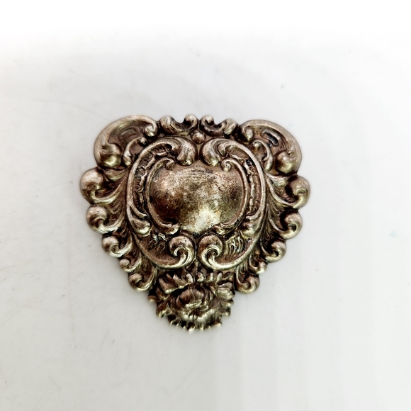 Jewelry | Vtg Sterling Silver Art Nouveau Repousse Baroque Rococo ...